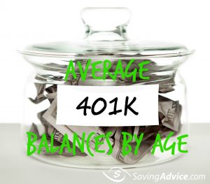 Average 401K Balance By Age - SavingAdvice.com Blog