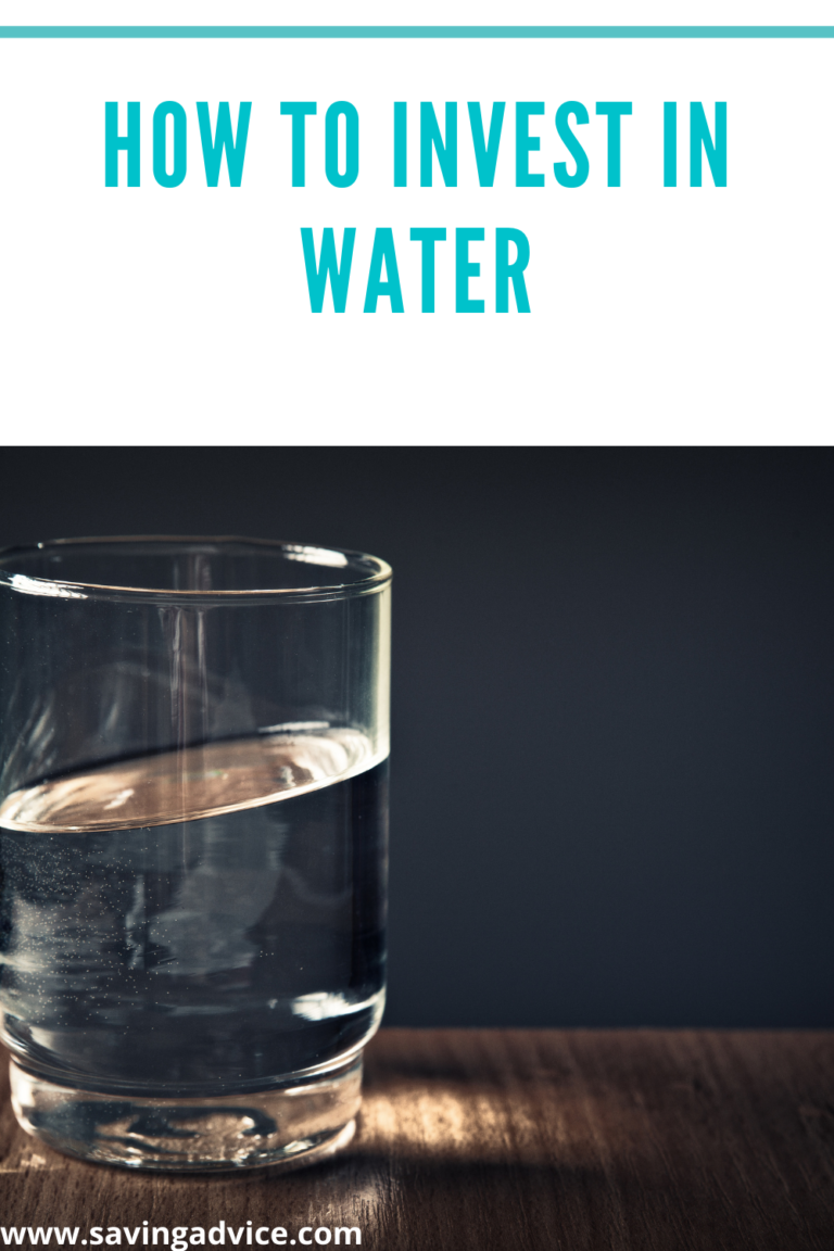 Here's How to Invest In Water And Make Some Money