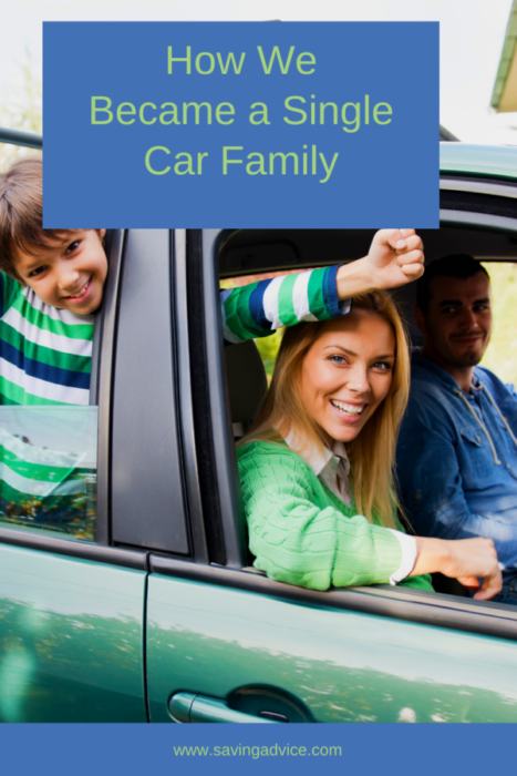 How We Became a Single Car Family - SavingAdvice.com Blog