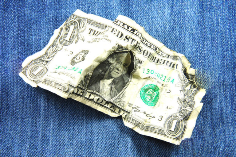 Can You Still Pay Using a Ripped Dollar Bill? - SavingAdvice.com Blog
